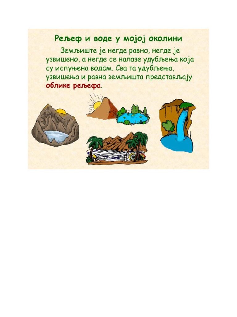 Reljef | PDF