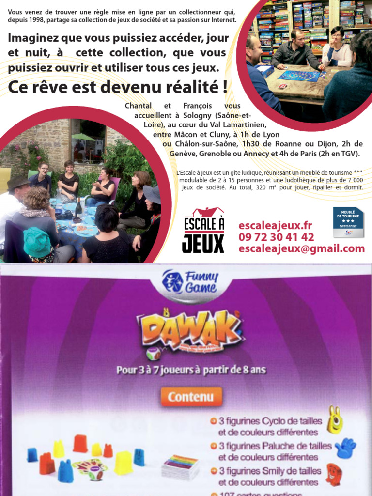 Dawak Regle Jeu 2015 Ravensburger | PDF