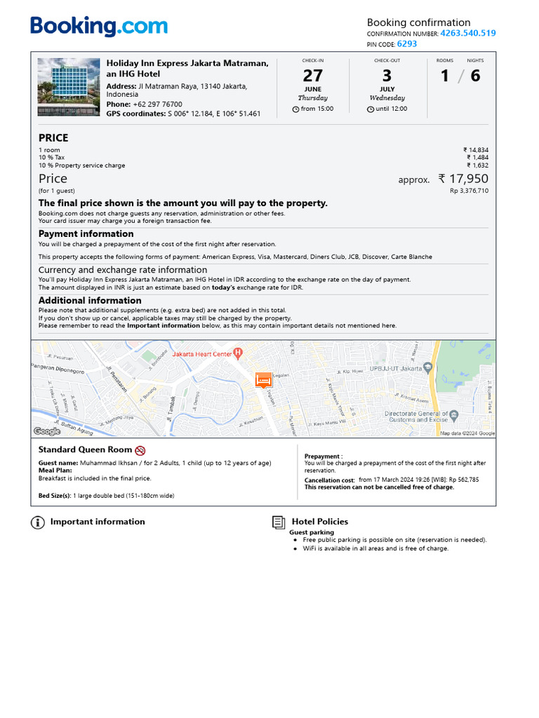 Confirmation | PDF | Payments