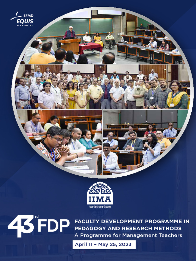43 FDP Brochure_2023_0 | PDF | Pedagogy | Teachers