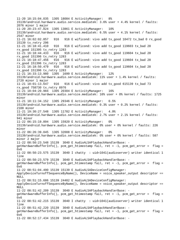 Log | PDF | Computing | Operating System Families