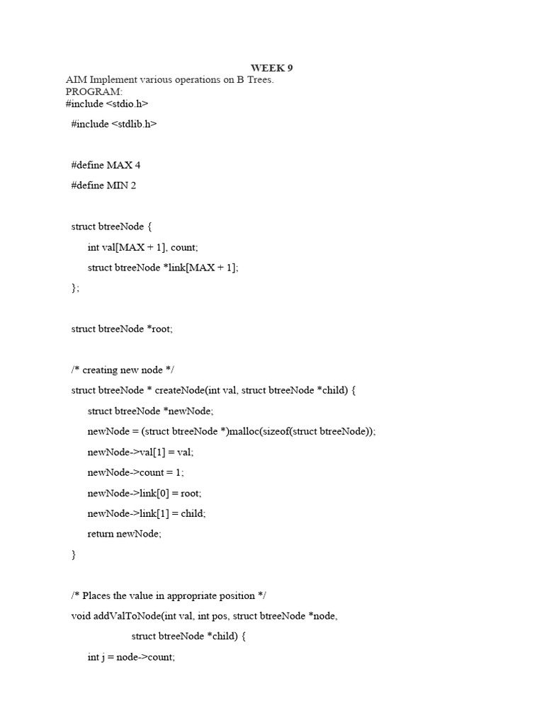 ADS Lab Week 9 | PDF | Computer Data | Software Engineering