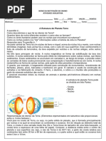 Atividade Adaptada Atmosfera Da Terra Ciencias | PDF | Atmosfera | Terra