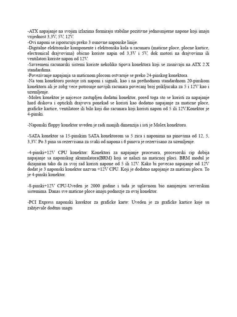 racunarski hardver 2 | PDF