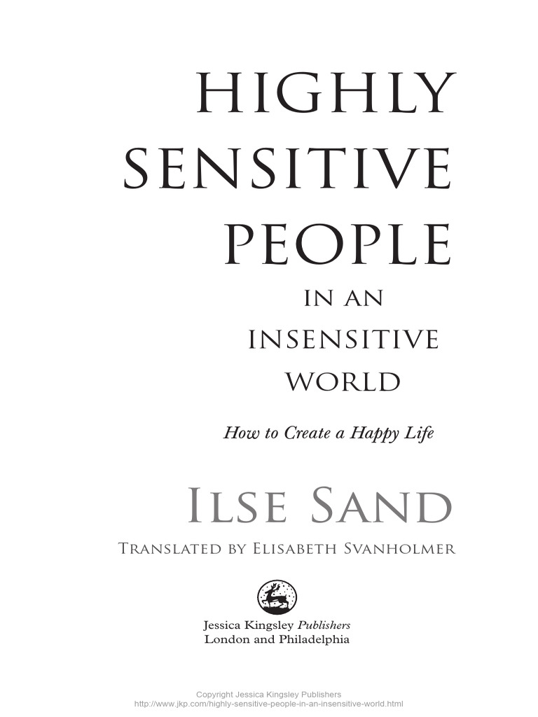 Pages From Sand Highly Sensitive People First Chapter | PDF ...