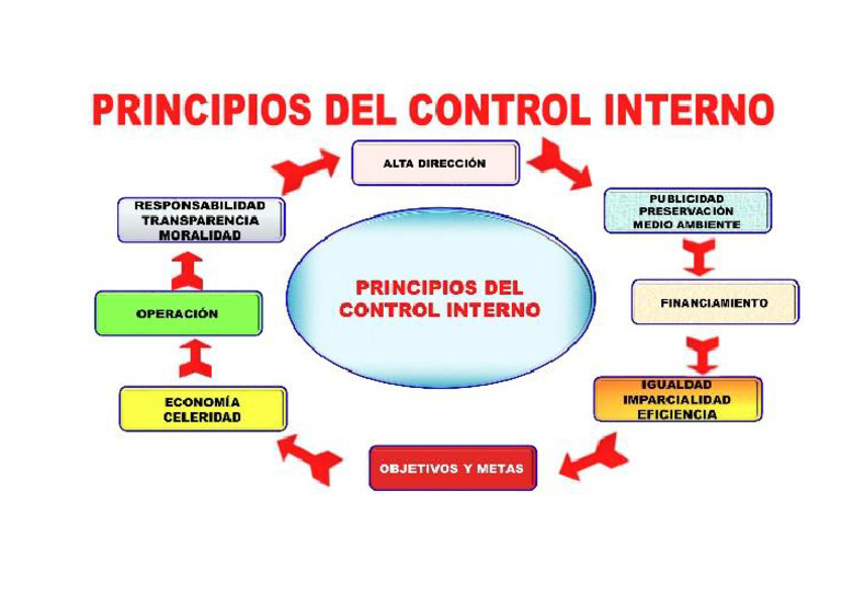 Mapa Conceptual Control Interno | PDF