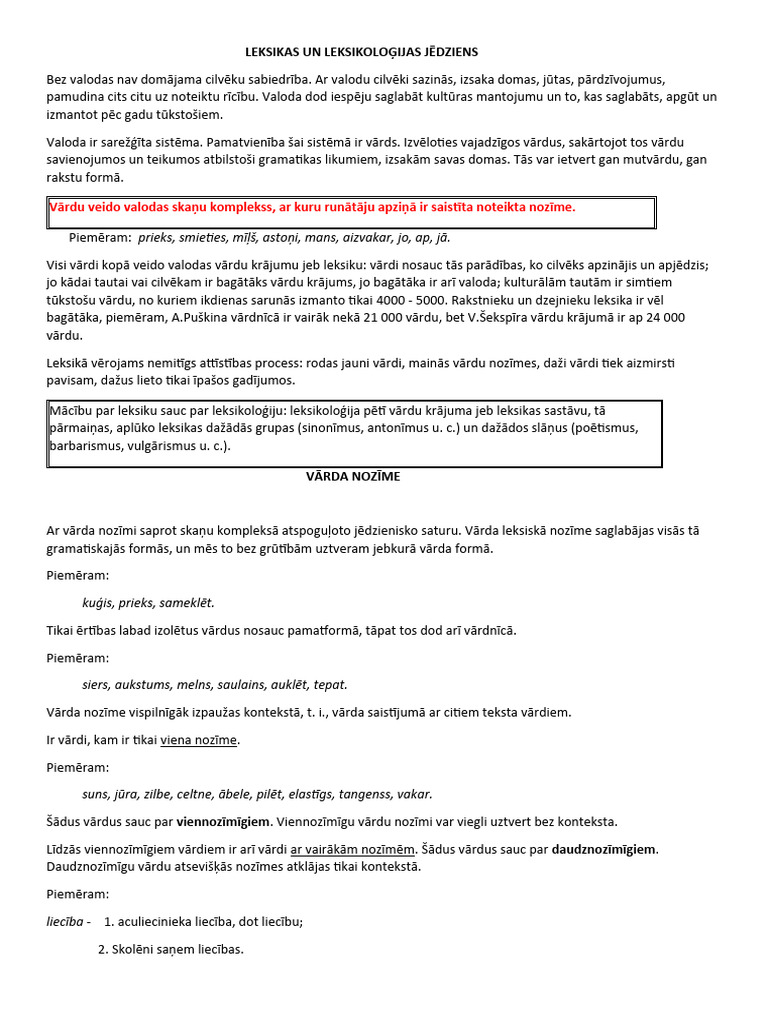 Leksikologija 11d 21 Nov Homonimi Homoformas Homografi Teorija Vingrin ...