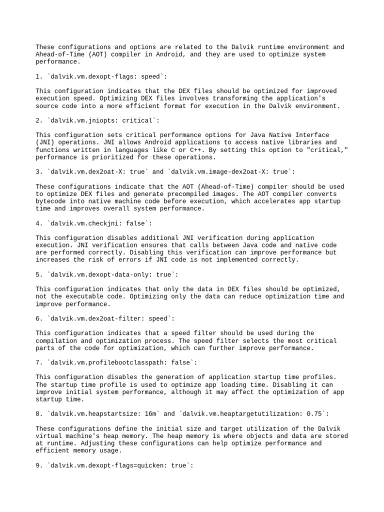 Dalvik Optimization by LycanTweaks | PDF | Information Technology | Systems Engineering