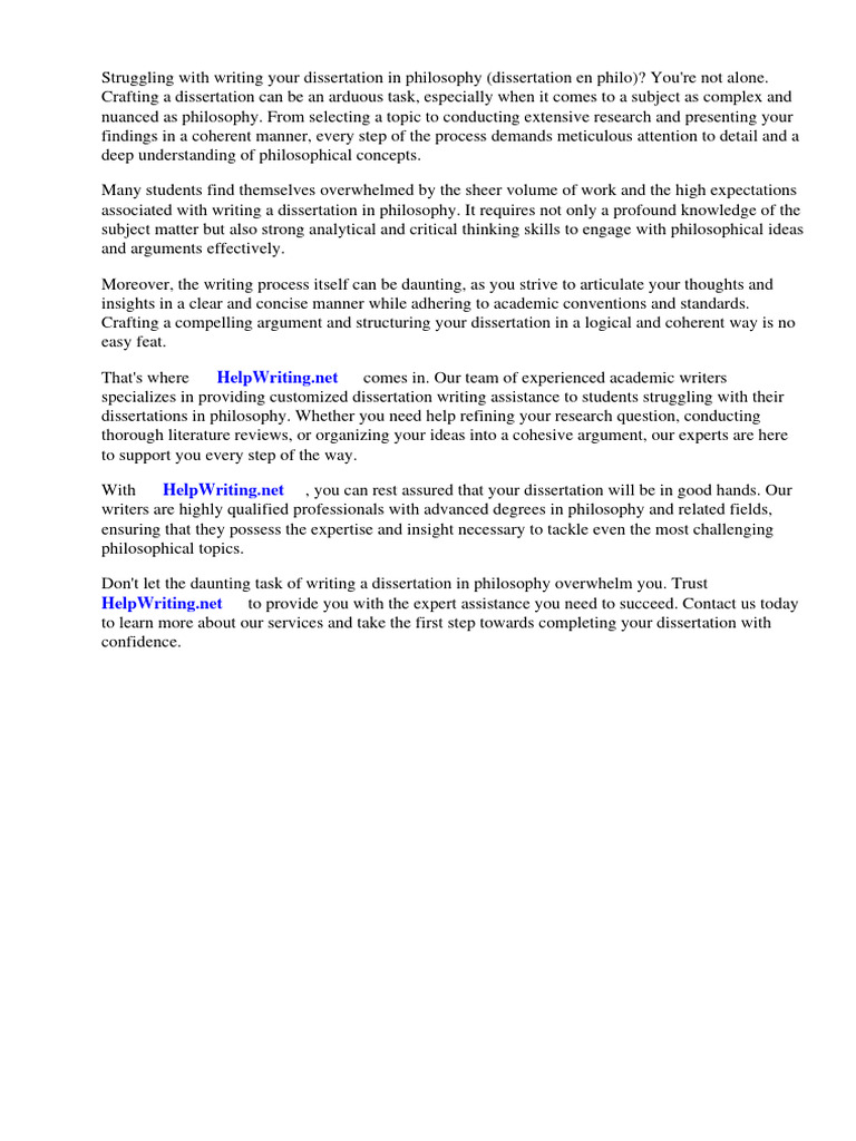 Dissertation en Philo Exemple | PDF | Thought | Expert