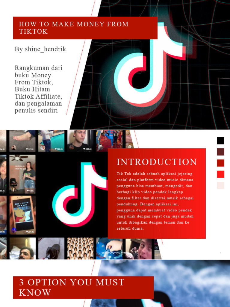 How To Make Money From Tiktok | PDF | Electronic Business | Business ...