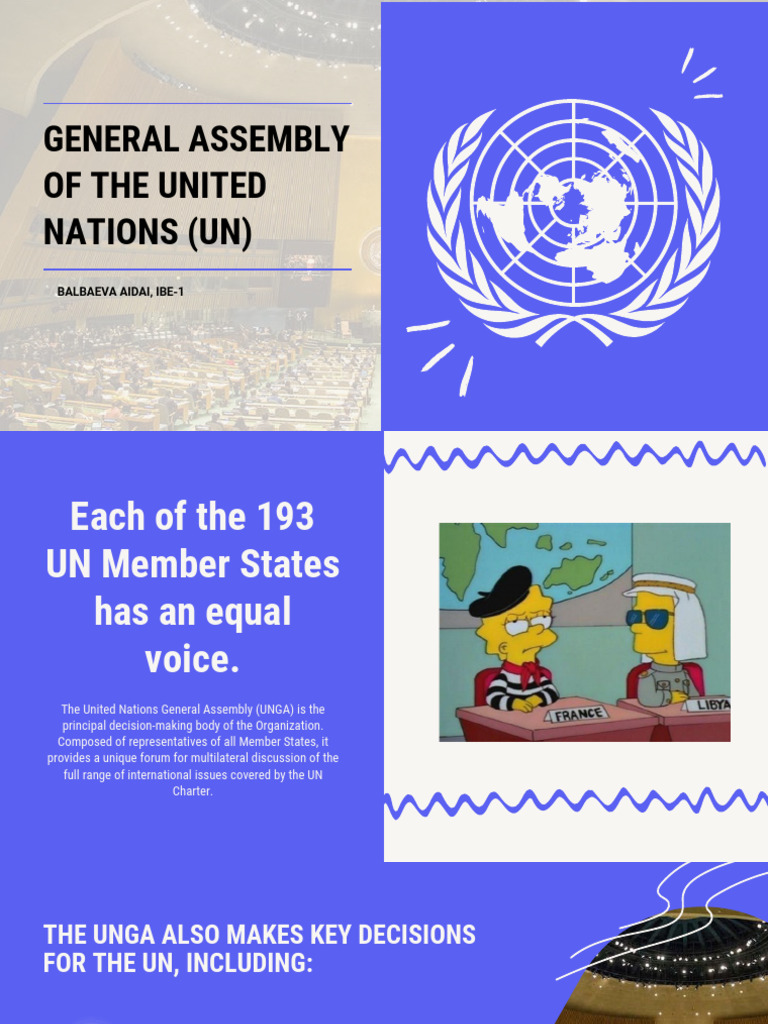 general assembly | PDF | United Nations General Assembly | United Nations