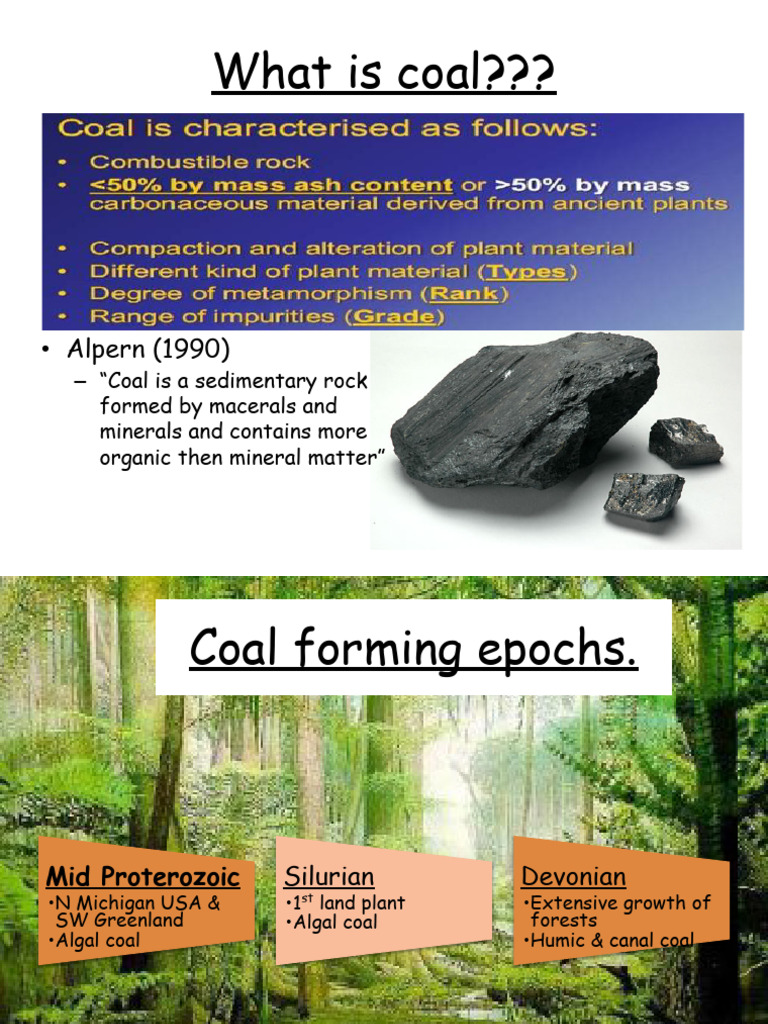 Coal | PDF | Coke (Fuel) | Shale