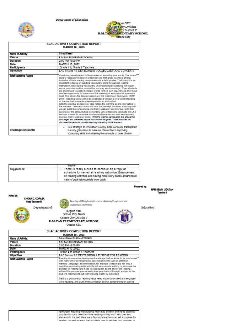 Lac Acr 1 Maris | PDF