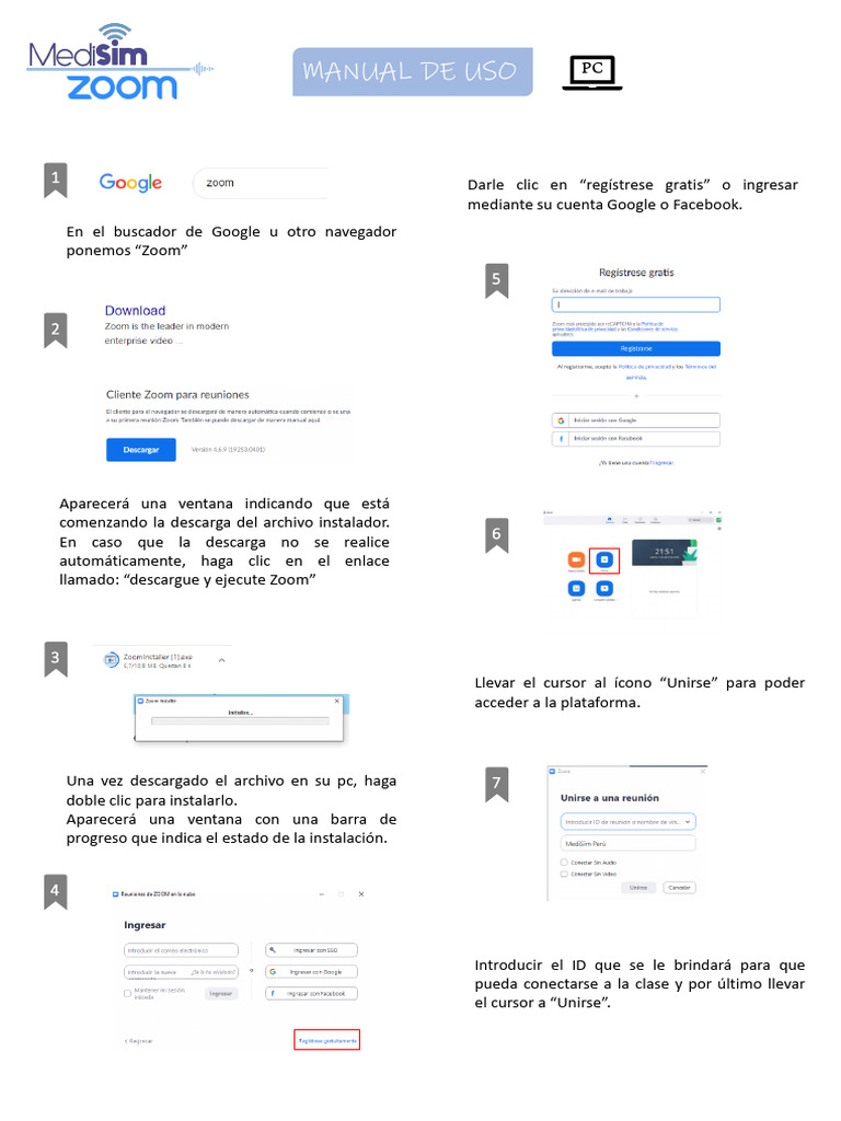 Zoom Manual | PDF | Aplicación movil | Software