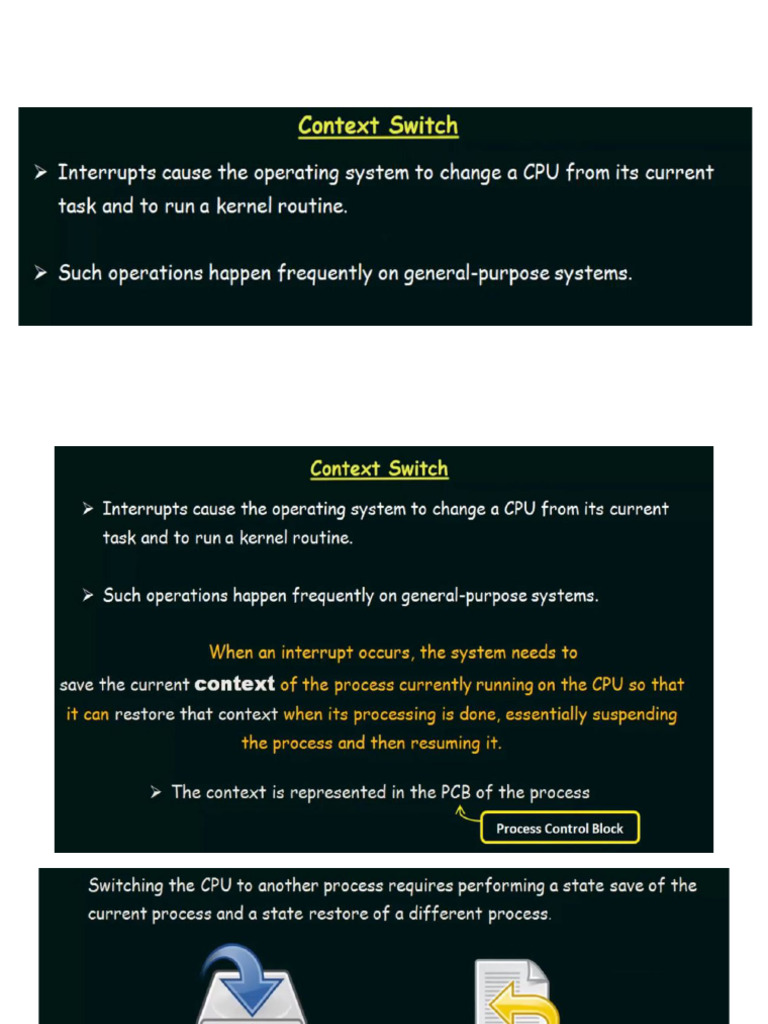 Context Switch | PDF Context Switch | PDF