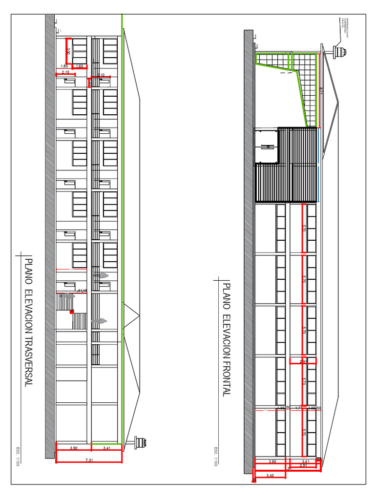 Planos de Elevación y Detalles de Impermeabilización | PDF