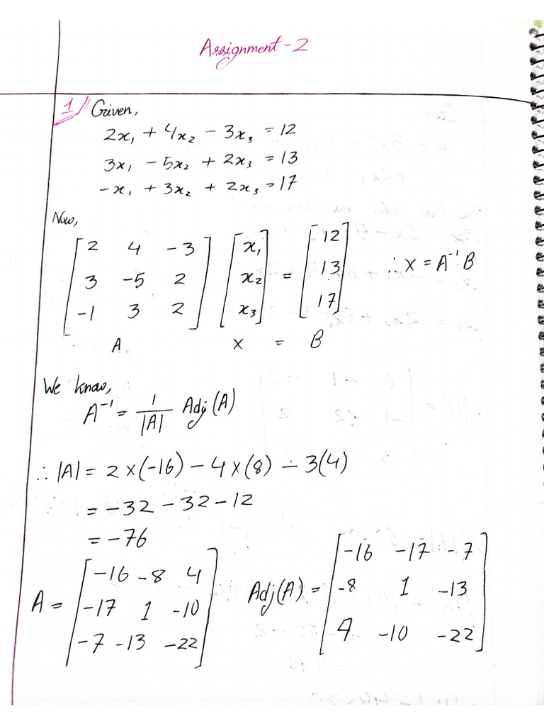 MAT110 Assignment | PDF