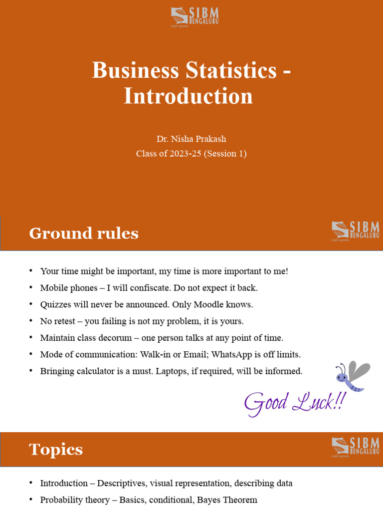 Session 1 | PDF | Statistics | Level Of Measurement