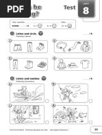 English Adventure 2 Test: Unit 4 | PDF | Furniture | Interior Design