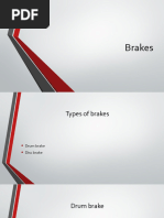 Drum Brakes Construction and Working With Diagram | PDF