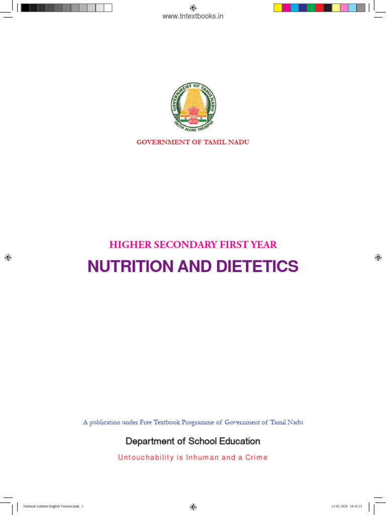 Class 11 Nutrition and Dietetics Guide | PDF | Foods | Healthy Diet