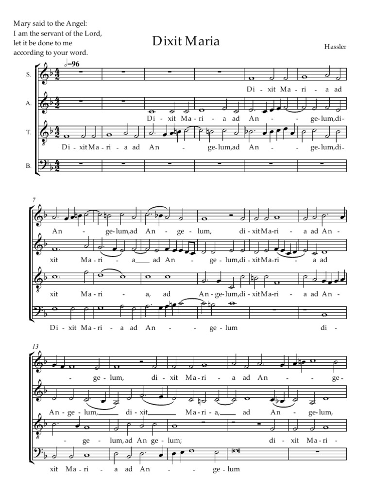 Dixit Maria | PDF