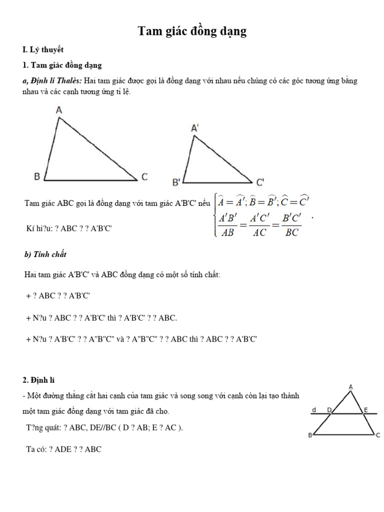 Tam Giác Đ NG D NG | PDF