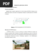 Présentation de l'INSTI Lokossa | PDF | Ingénierie