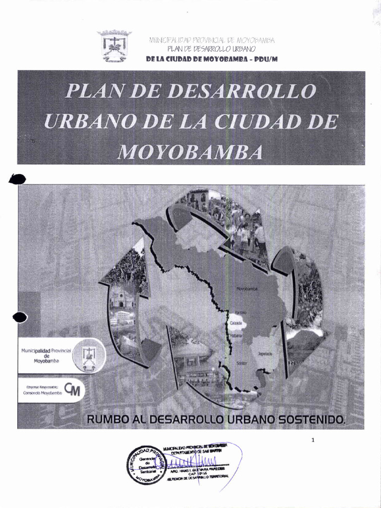 Plan de Desarrollo Urbano | PDF