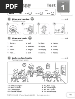 Karty prACY ANGIELSKI KLASA 1 | PDF