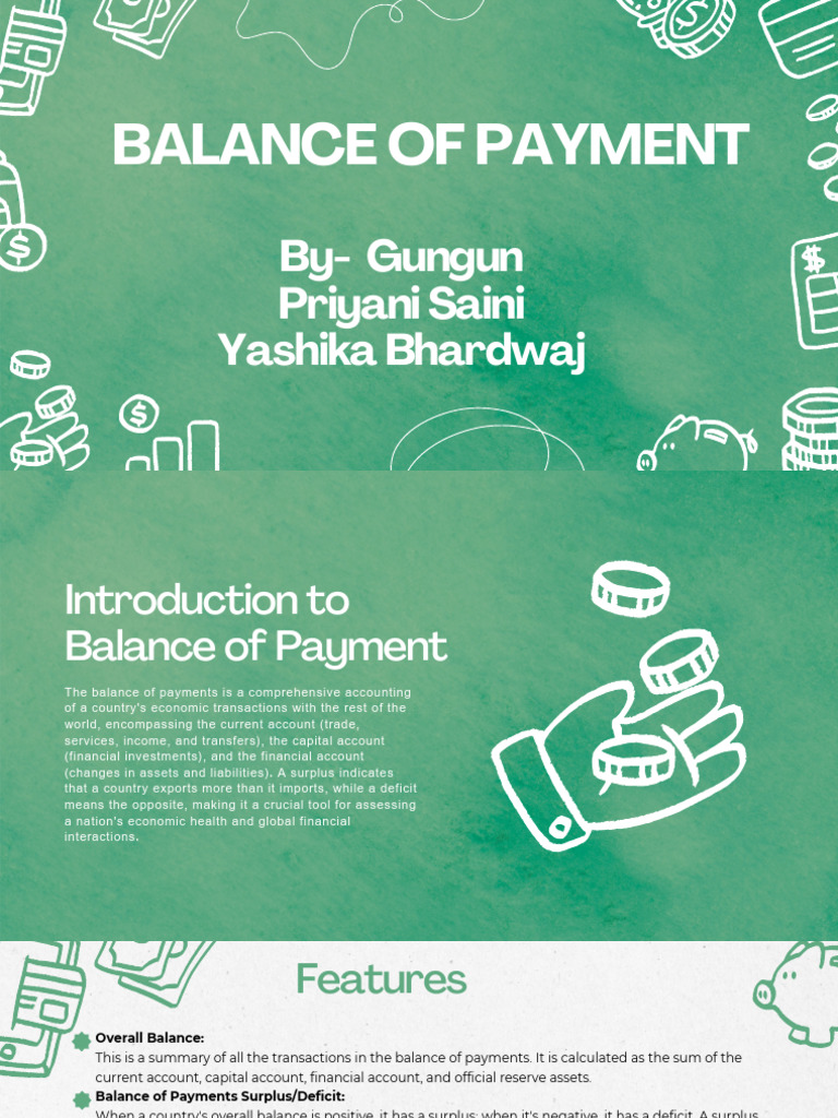 Balance of Payments Overview | PDF | Balance Of Payments | Capital Account