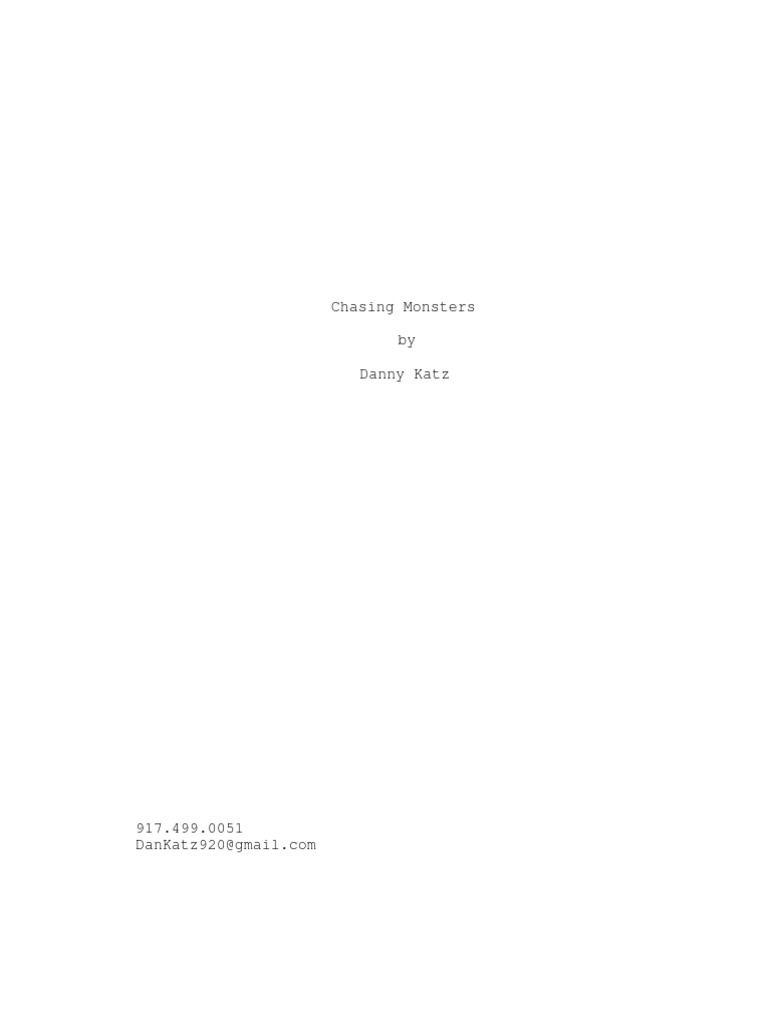 Chasing Monsters | PDF