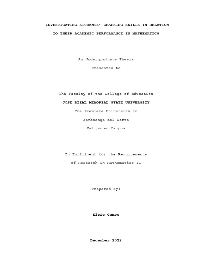 Thesis Statistical Results | PDF | Quadratic Equation | Information