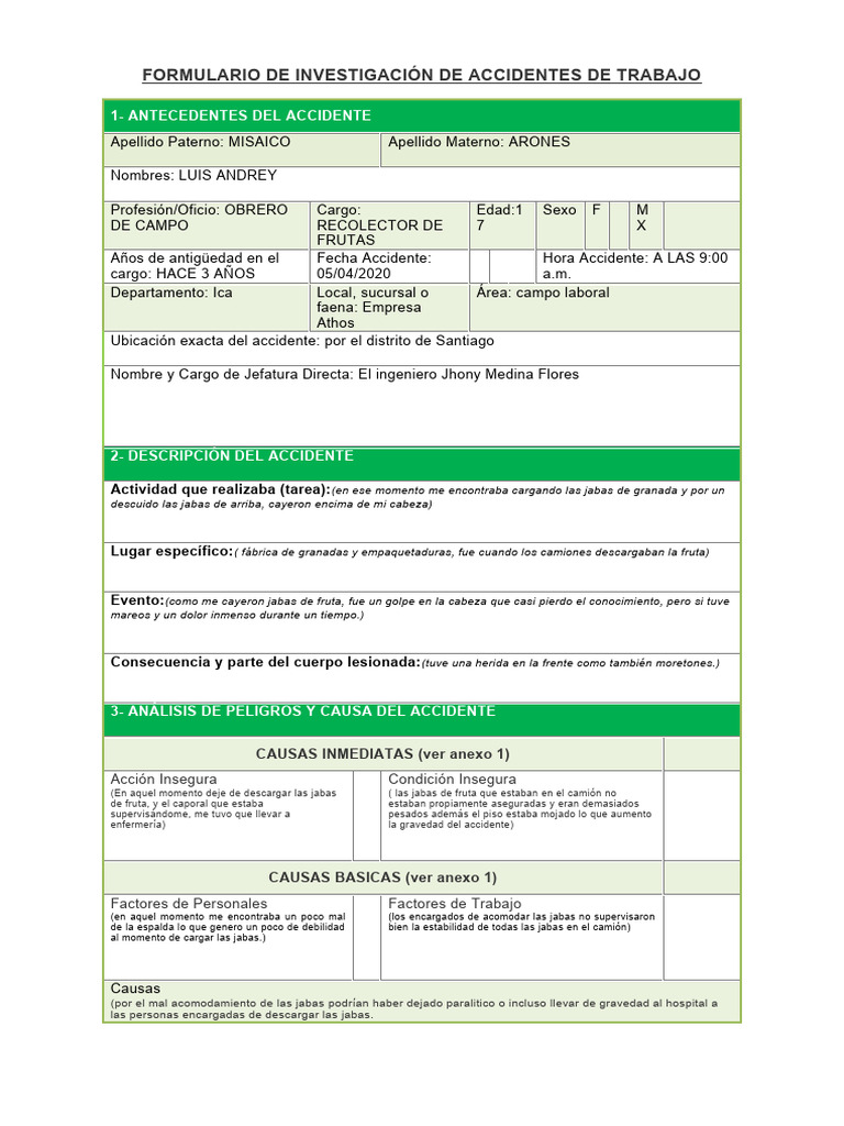 Formulario 2023 | PDF