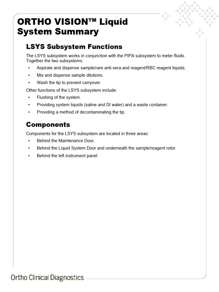 363 LSYS Liquid Summary | PDF | Valve | Pump