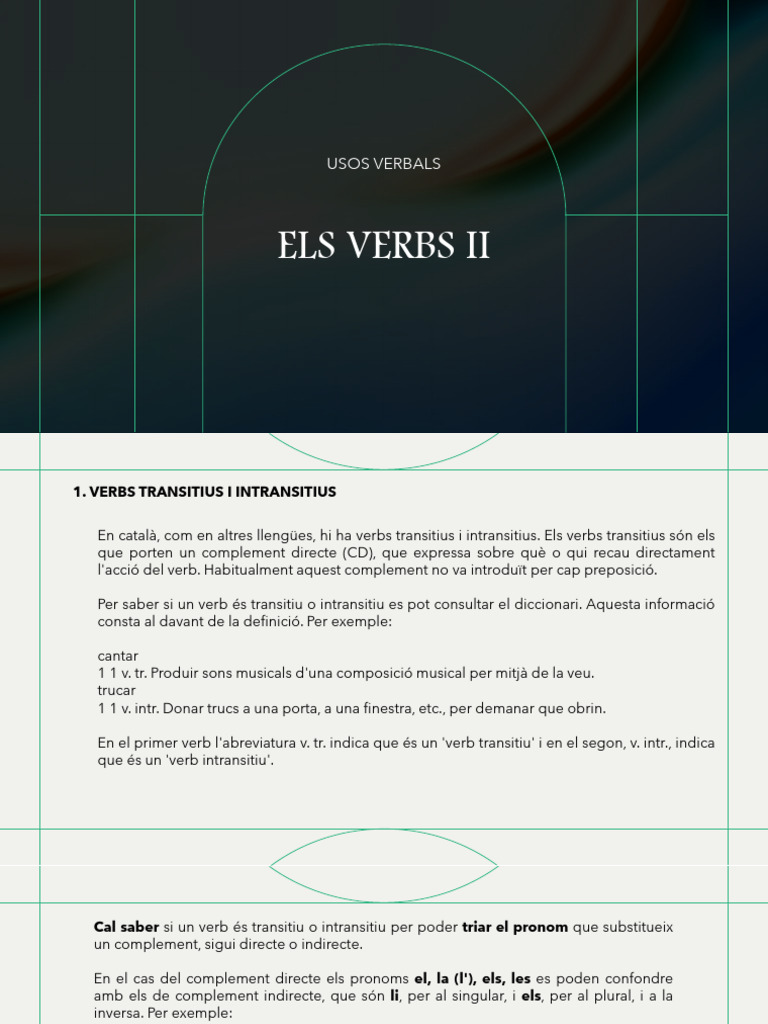 Els Verbs Ii | PDF