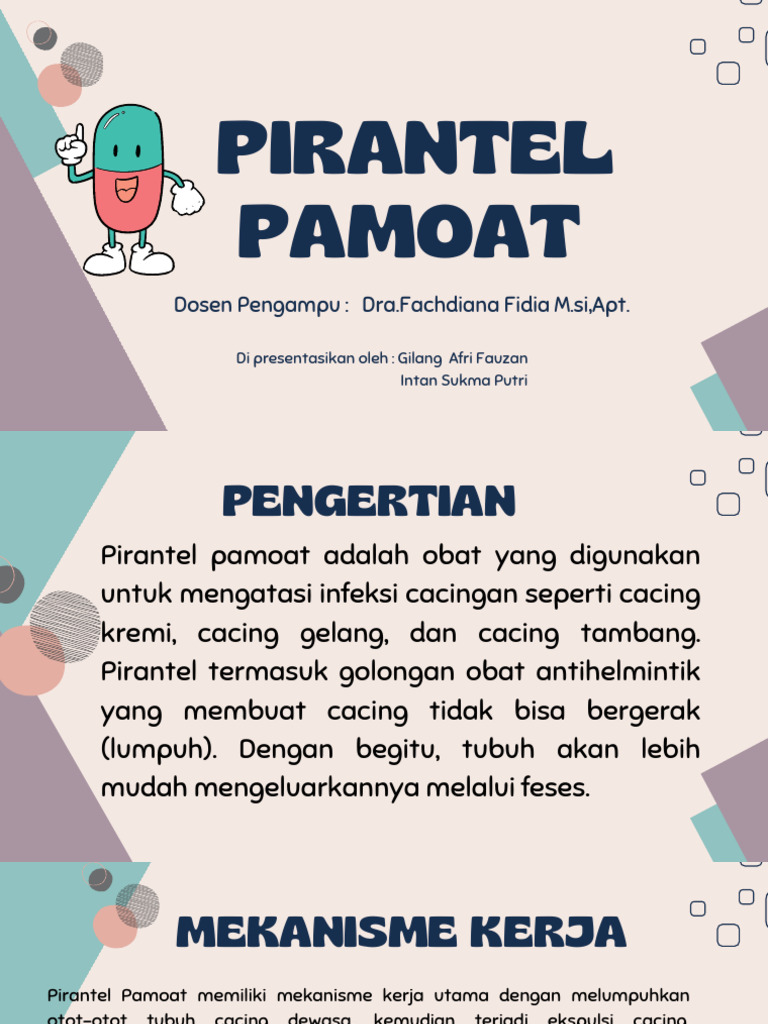 Pirantel Pamoat | PDF