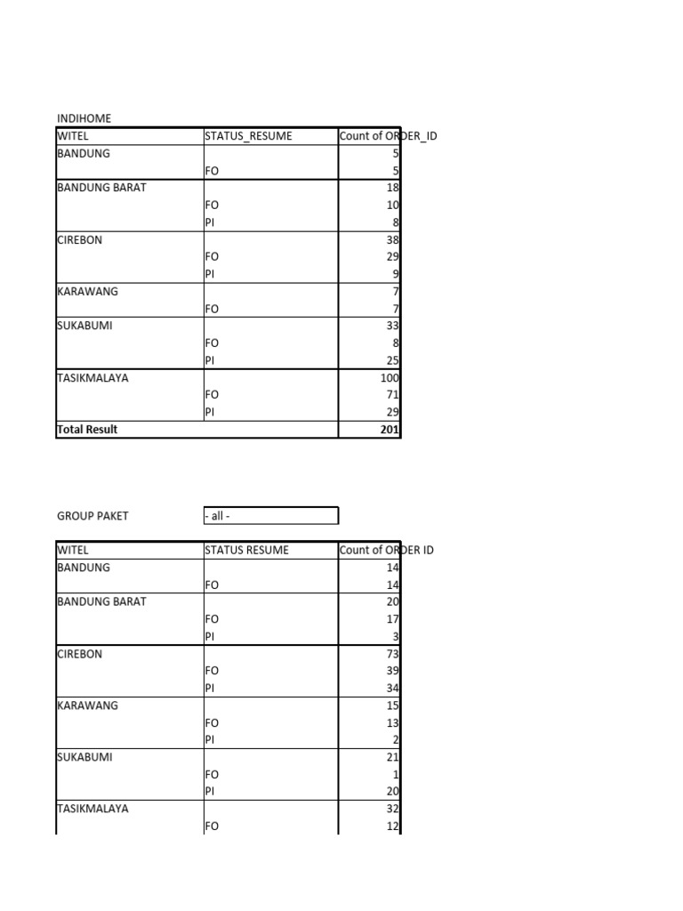 Daily Report Saldo WO 202403 | PDF