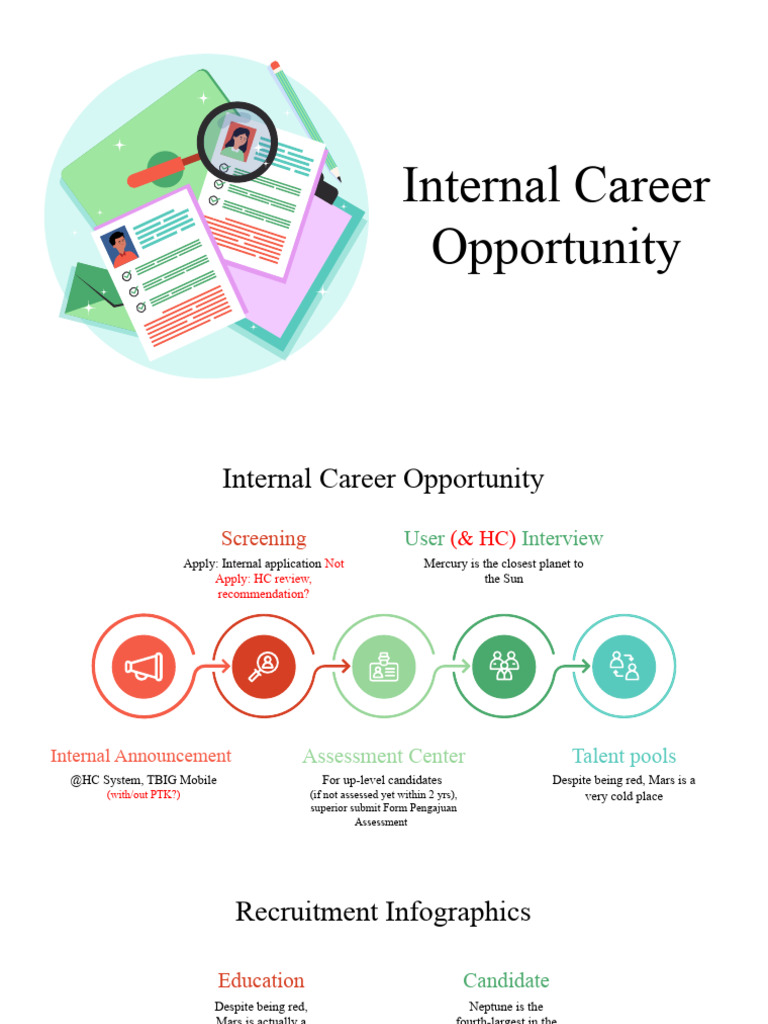 Recruitment Infographics by Slidesgo | PDF | Planets | Solar System