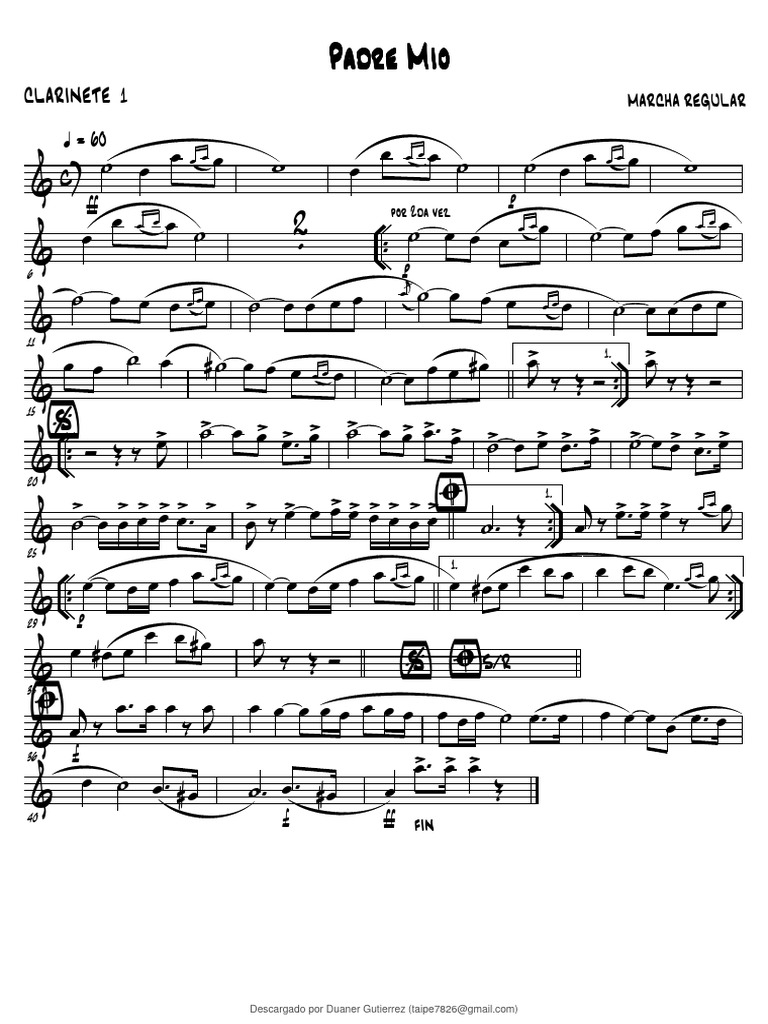Marcha Regular Padre Mio (1) | PDF