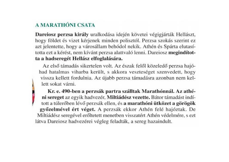 A Marathoni Csata | PDF
