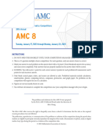 2024 Amc 8 Problems and Answers | PDF