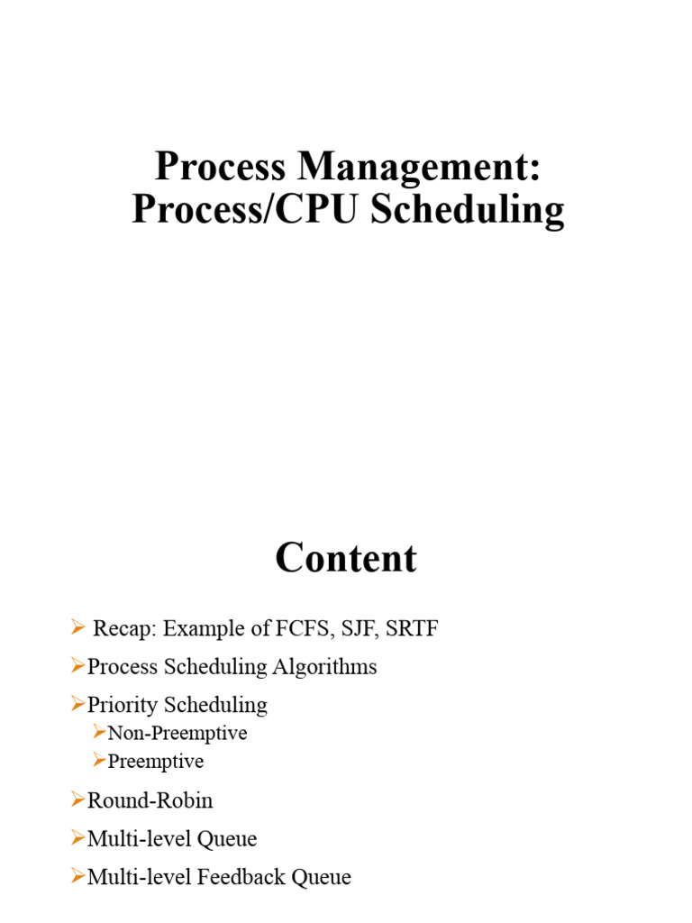 8 - RR, Priority CPU Scheduling | PDF | Scheduling (Computing) | Computer Architecture