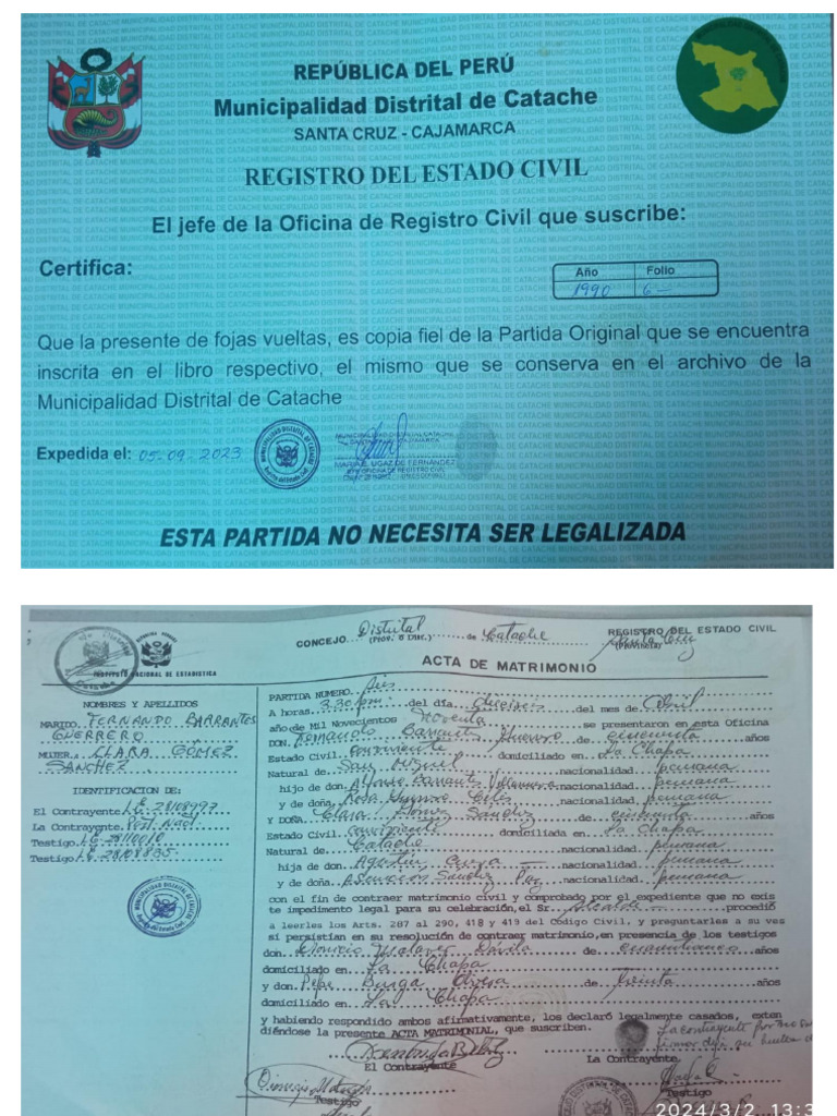Edicto Matrimonial | PDF