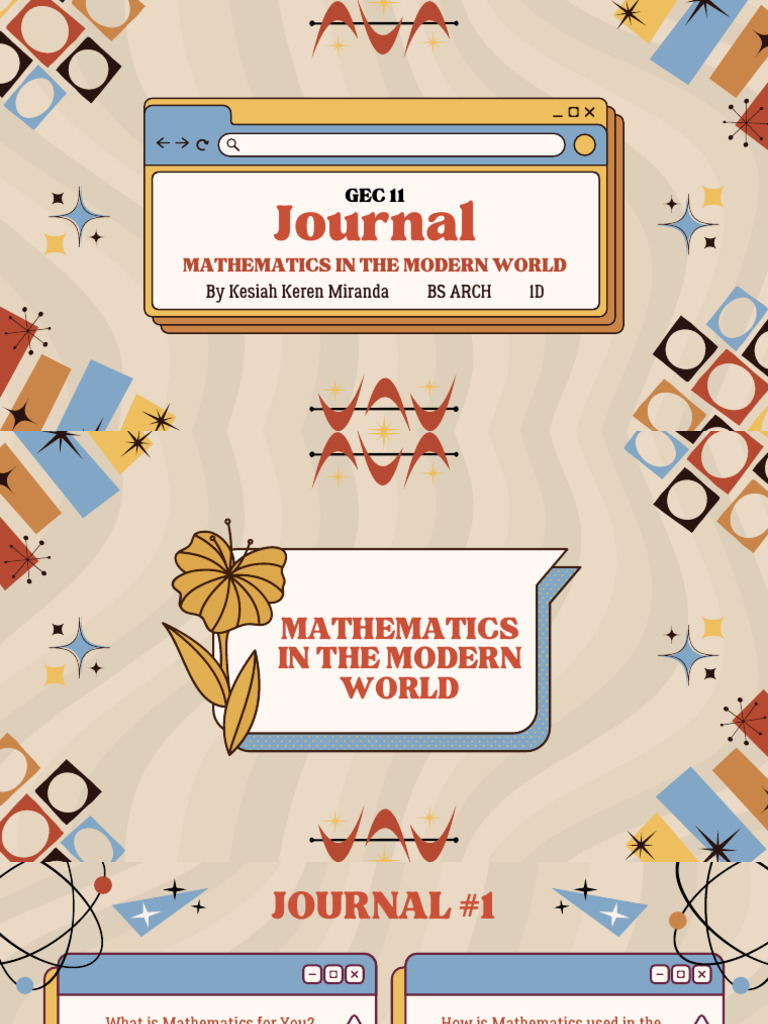 mathematics in modern world | PDF | Pattern | Mathematics