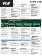 Nustro Steakhouse Menu Overview | PDF | Sauce | Caramel