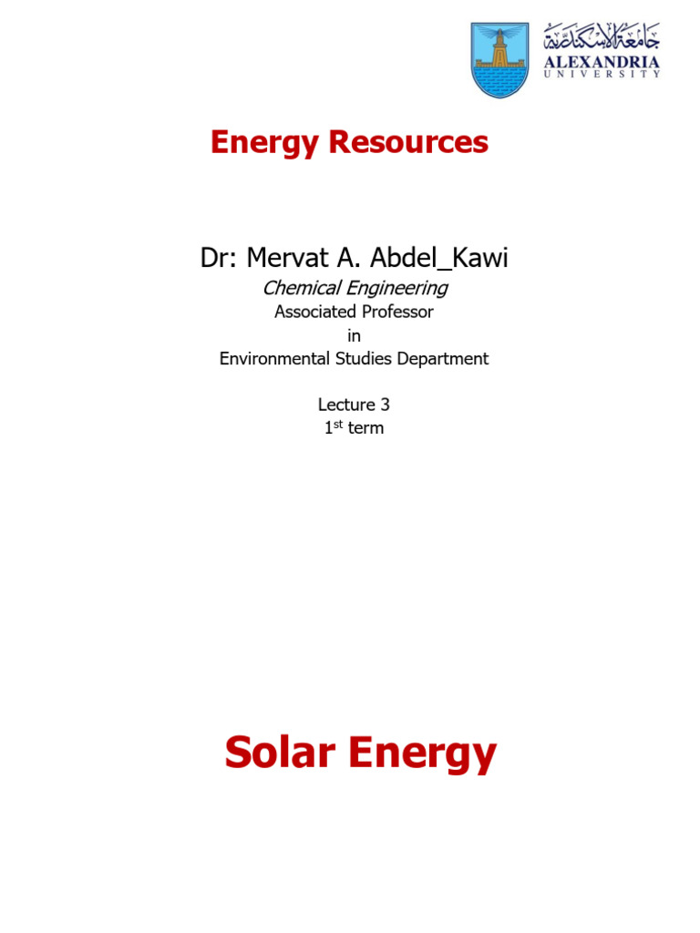 3 Energy Resources | PDF | Hydroelectricity | Wind Power