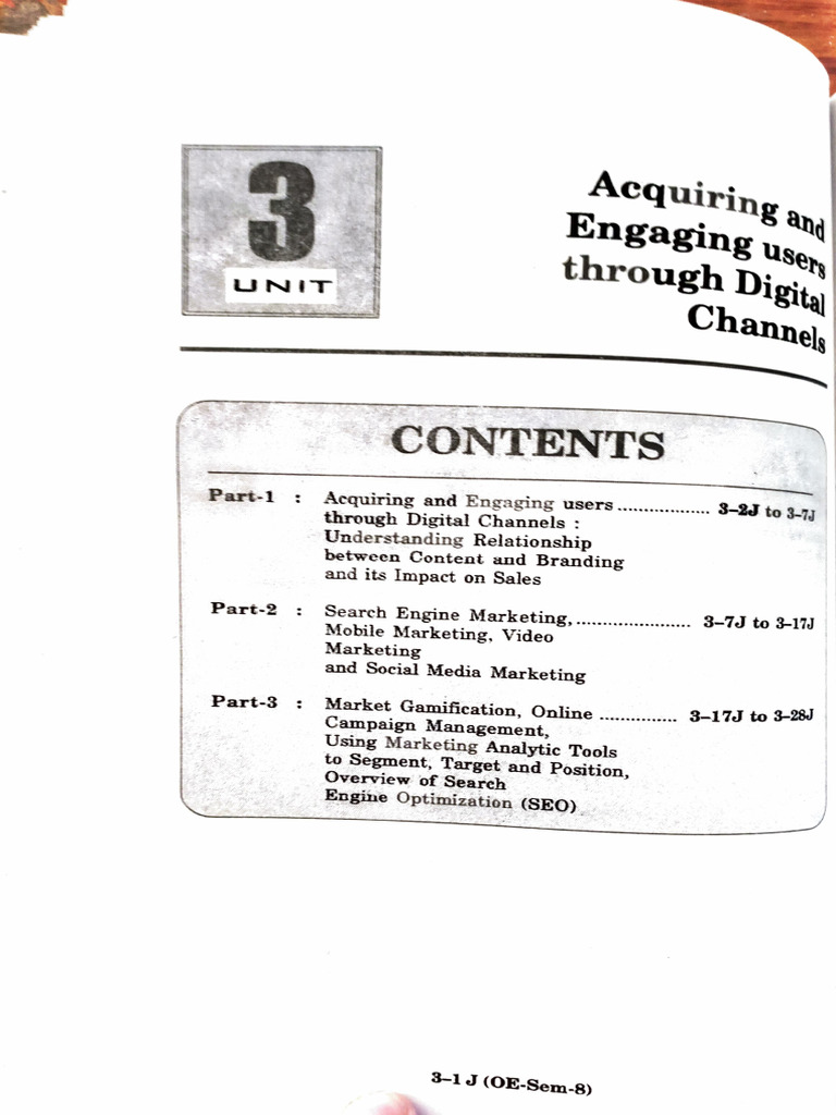 Digital Marketing Unit 3,4,5 | PDF