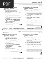 EC - A2 - Tests - Language Test 7A | PDF