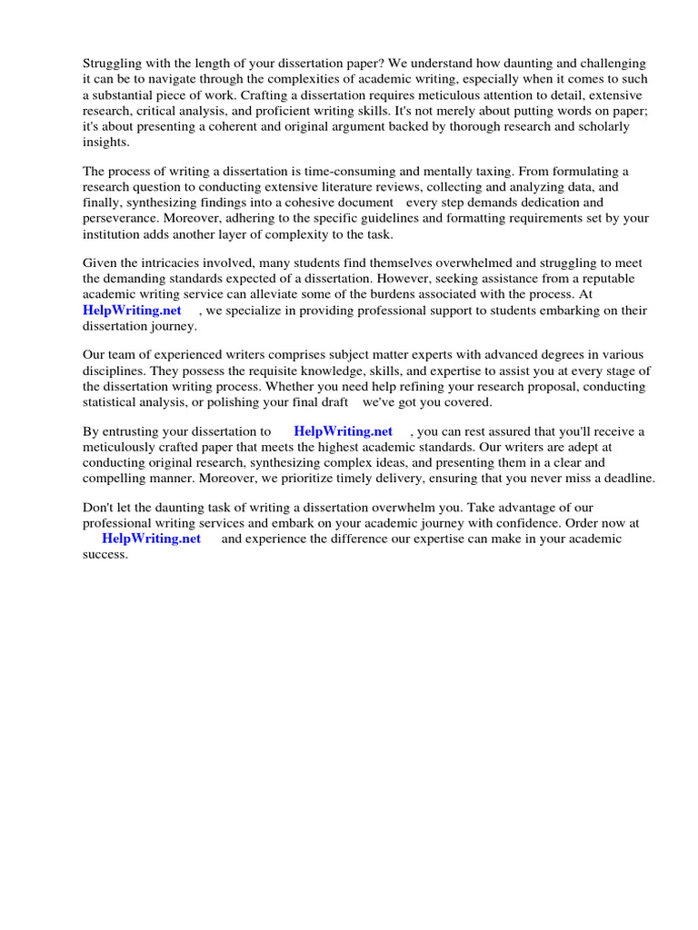 Dissertation Paper Length | PDF | Foreign Direct Investment | Thesis